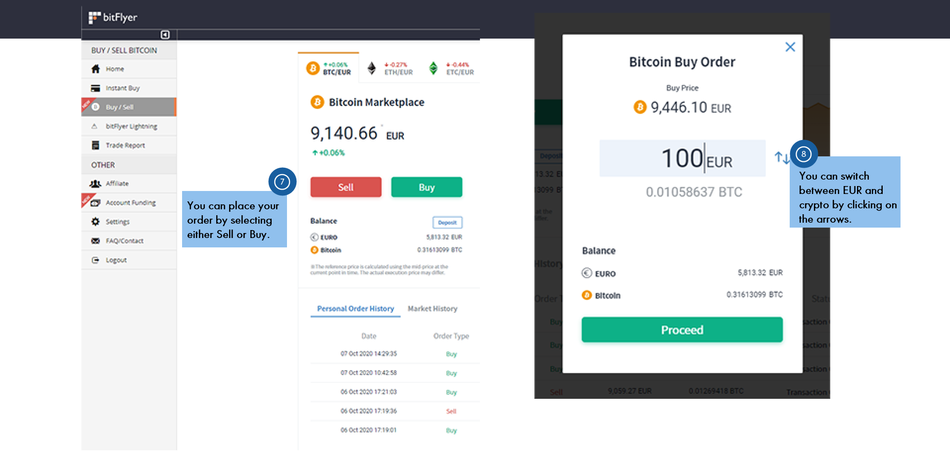 New Buy/Sell interface is here!